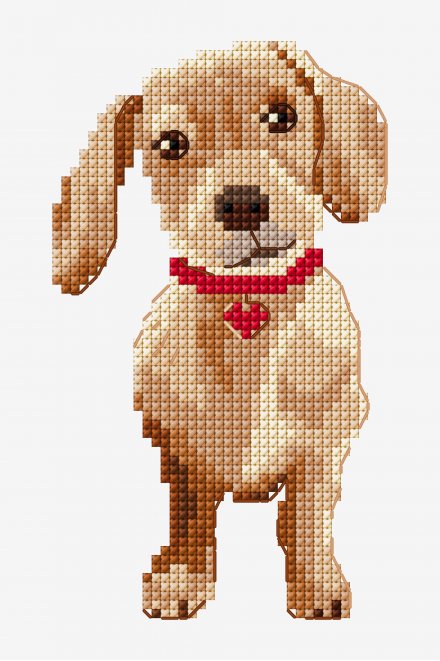 Free Dog Counted Cross Stitch Patterns 1 Choose From Annie s Wide 